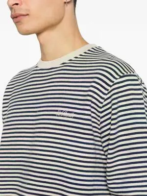 MC2 SAINT BARTH Striped Embroidered Sweatshirt