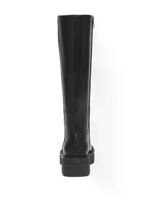 GIANVITO ROSSI Hiro Leather Boots - Black