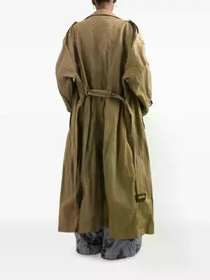 Dolce & Gabbana Belted Double-breasted Trench Coat
