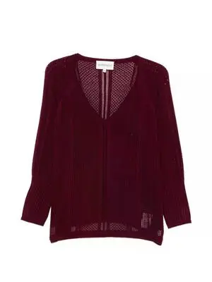 Eric Bompard V-neck Long-sleeve Sweater
