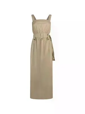 Liu Jo Strappy Belted Maxi Dress - Neutrals