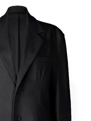 Issey Miyake Simple Ensemble Single-breasted Coat