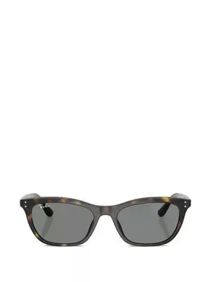 Ray-ban Geometric Frame Sunglasses - Brown