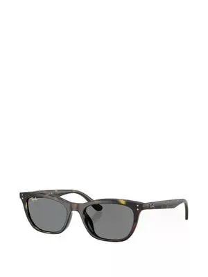 Ray-ban Geometric Frame Sunglasses - Brown