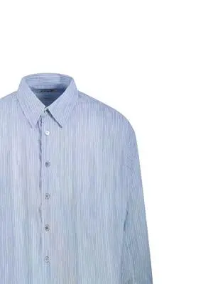 COOR Striped-pattern Buttoned Shirt