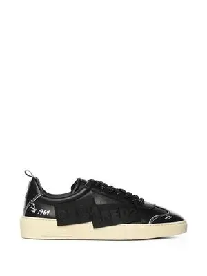 Dsquared2 Rider Lettering Appliqué Sneakers