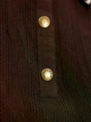 Moncler Buttoned Polo Top