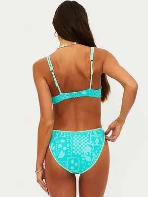 Victoria's Secret Beach Riot Daria Bikini Bottom - Blue