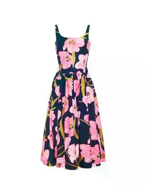 Cara Cara Regio Floral-print Midi Dress
