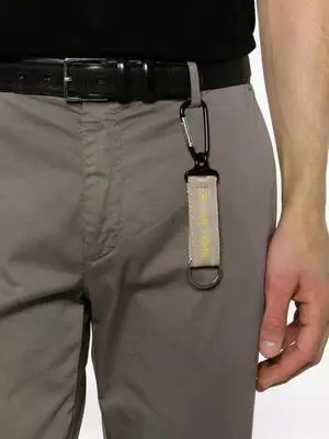 MANUEL RITZ Logo Patch Trousers - Brown