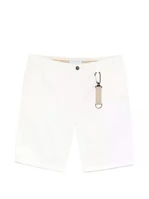 MANUEL RITZ Chino Twill Bermuda Shorts - Neutrals