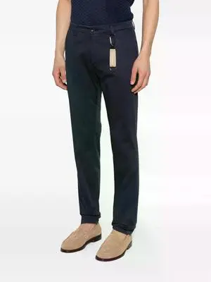 MANUEL RITZ Belt-loop Trousers - Blue