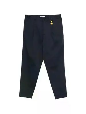 MANUEL RITZ Button-fastening Trousers - Blue