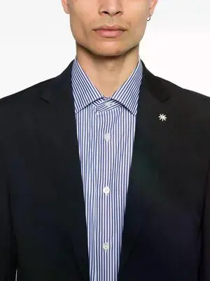 MANUEL RITZ Long-sleeve Pocket Suit - Blue