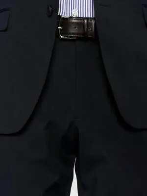 MANUEL RITZ Long-sleeve Pocket Suit - Blue