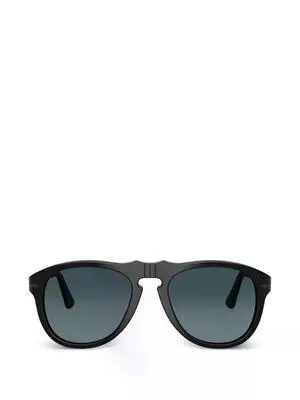Persol Supreme Arrow Browline Sunglasses - Black