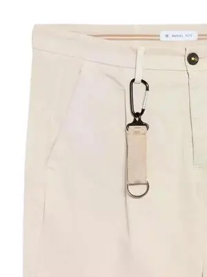 MANUEL RITZ Slim-fit Trousers - Neutrals