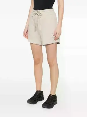 Adidas By Stella McCartney Drawstring Fastening Shorts - Neutrals