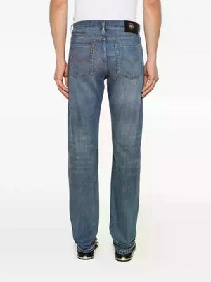 Versace Light Stonewashed Five-pocket Jeans - Blue