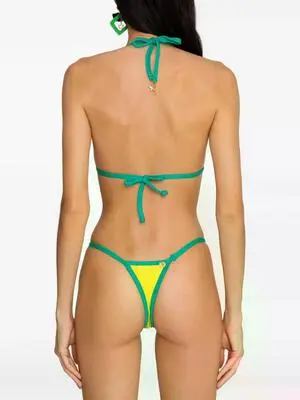 AMIR SLAMA X Jade Picon Triangle-top Bikini