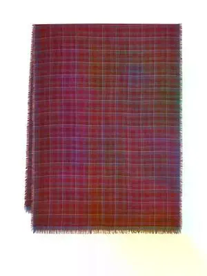 FERRAGAMO Cashmere And Silk Scarf - Red