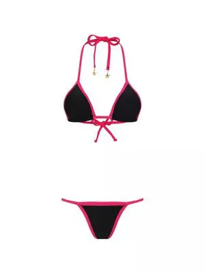 AMIR SLAMA Trimmed Tie Bikini