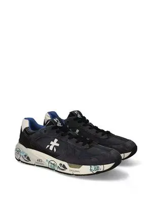 Premiata Mase 25 Logo-detail Sneakers - Black