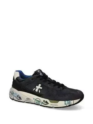 Premiata Mase 25 Logo-detail Sneakers - Black