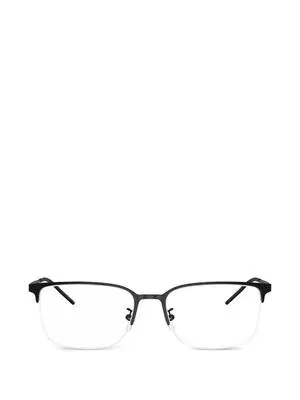 Emporio Armani Rectangle Eyeglasses - Black