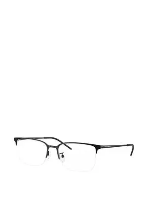 Emporio Armani Rectangle Eyeglasses - Black