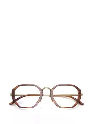 Giorgio Armani Octagon Frame Eyeglasses