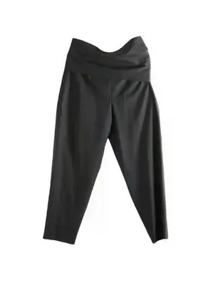 THE ROW Tie-waist Cropped Trousers