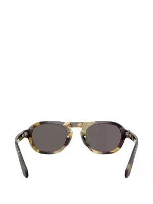 Giorgio Armani Logo-detail Sunglasses