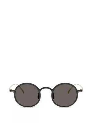 Giorgio Armani Round Frame Sunglasses - Black