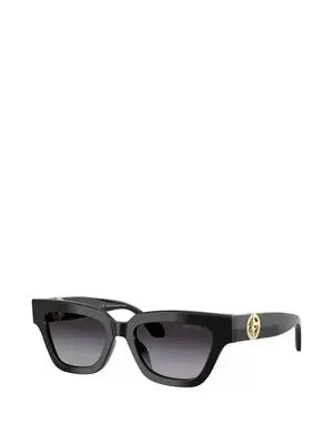 Giorgio Armani Geometric-frame Sunglasses