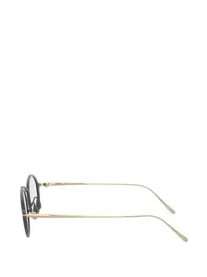 Giorgio Armani Round Frame Eyeglasses - Black