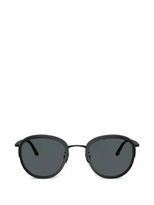 Giorgio Armani Round-frame Sunglasses - Black