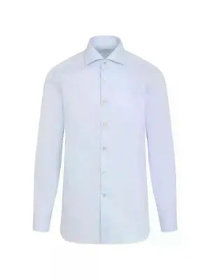Kiton Buttoned Shirt - Blue