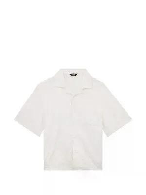 Gcds Monogram-patterned Shirt - Neutrals