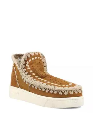 Mou Summer Perforated Crochet Boots