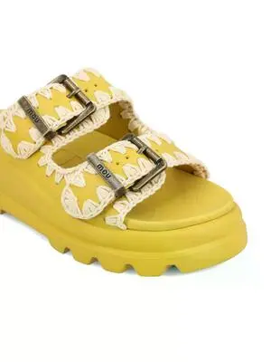 Mou Eva Two-buckle Sandals