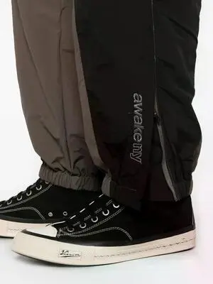 AWAKE NY Pusherman Colourblock Track Pants - Green