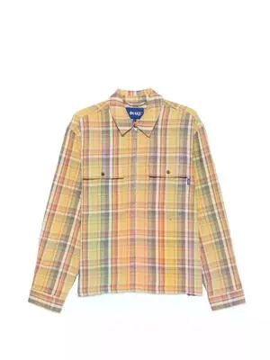 AWAKE NY Rivington Buttoned Checked Shirt