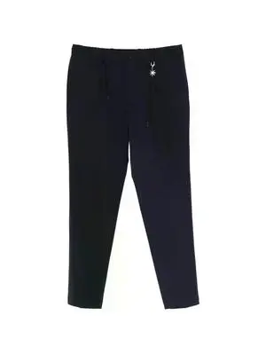 MANUEL RITZ Charm-detail Trousers - Blue