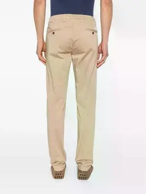 MANUEL RITZ Belt-loops Skinny Trousers - Neutrals