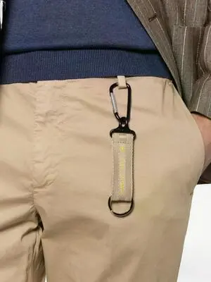 MANUEL RITZ Belt-loops Skinny Trousers - Neutrals