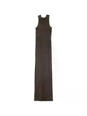Issey Miyake Pleated Maxi Dress