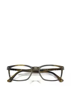 Persol Square Frame Eyeglasses - Brown