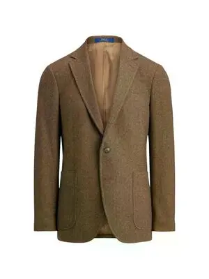 Polo Ralph Lauren Herringbone Patch-pocket Jacket - Brown