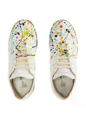 MAISON MARGIELA Paint Replica Sneakers - White
